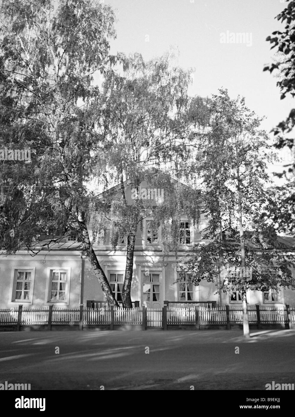 A house in Votkinsk where Pyotr Tchaikovsky was born Stock Photo - Alamy