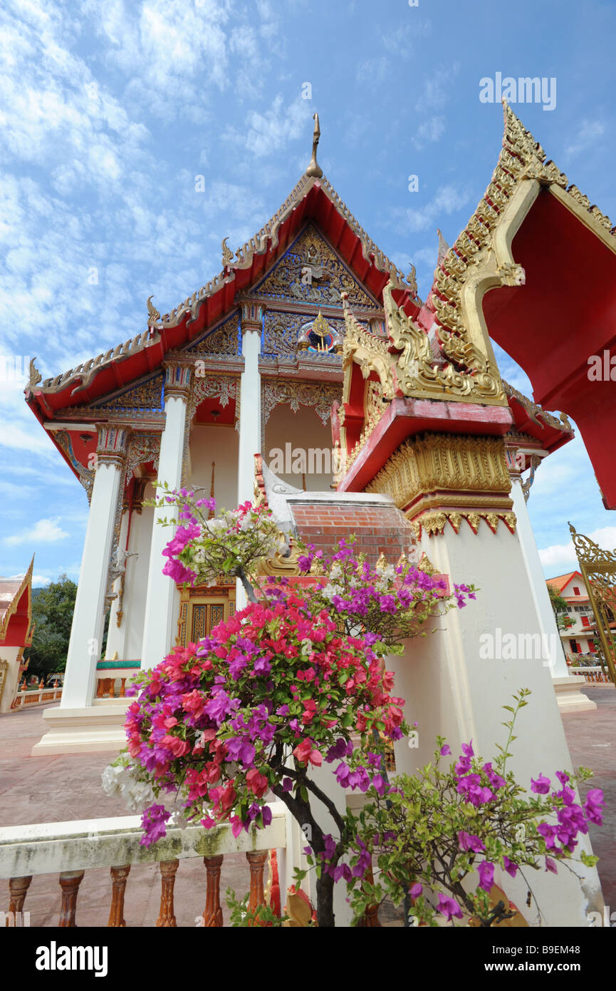 Wat Chalong Budhist Temple Phuket Thailand Stock Photo - Alamy