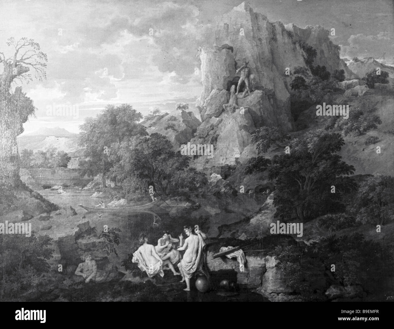 Nicolas Poussin Landscape with Hercules and Cacus Pushkin State Fine ...