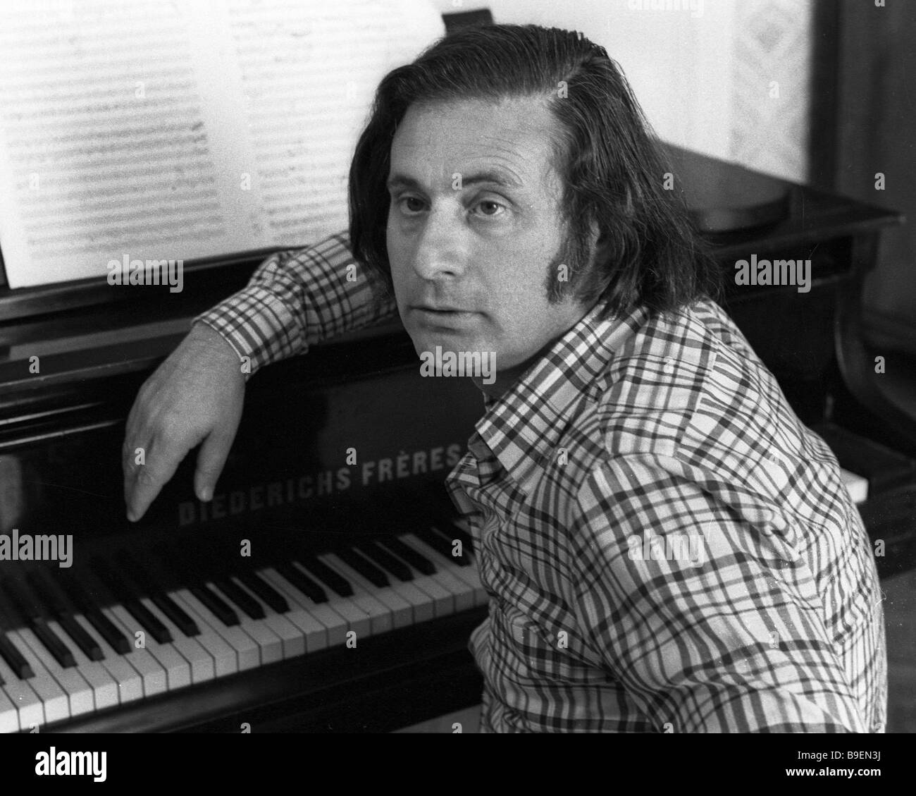 Soviet composer Alfred Schnittke Stock Photo - Alamy