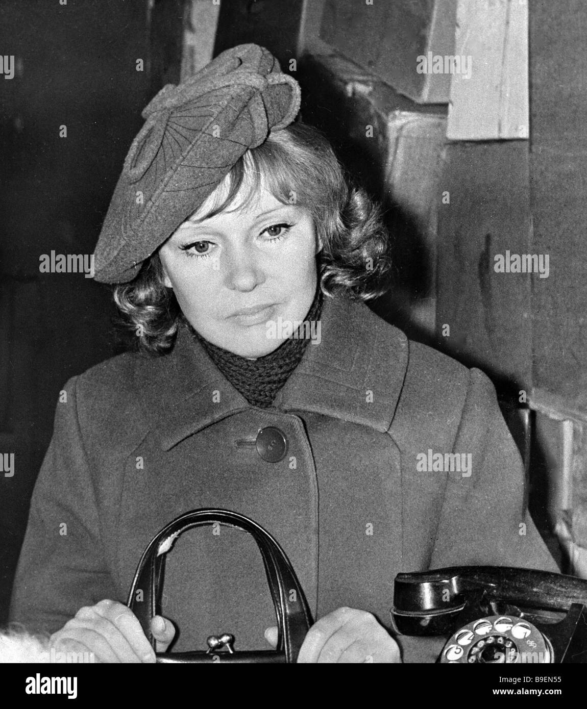 Lyudmila Gurchenko as Tamara in the film Five Evenings Stock Photo - Alamy