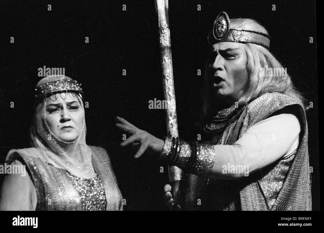 Georgy Seleznyov right as Wotan and Irina Arkhipova left as Fricka in ...