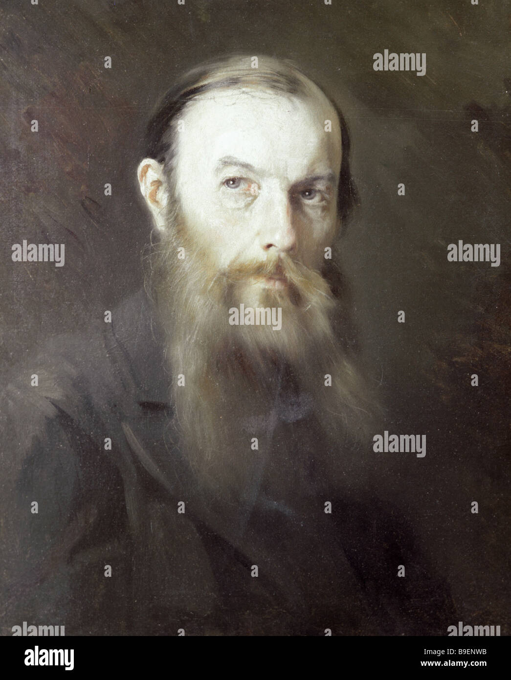 Reproduction of Mikhail Shcherbatov s portrait of Fedor Dostoyevsky ...