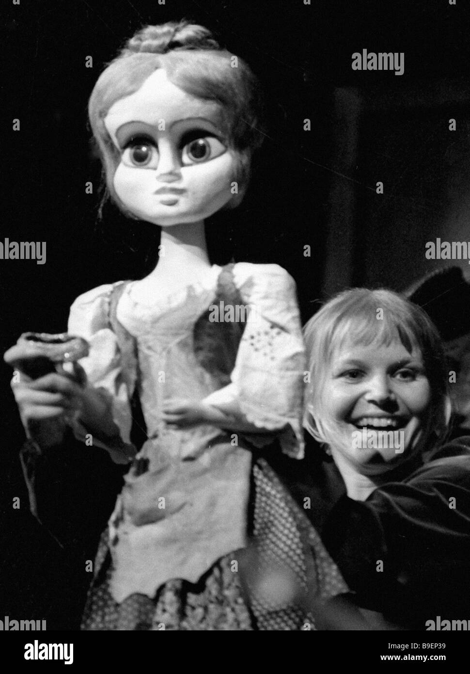 The puppet show Cinderella based on Charles Perault s fairytale Stock ...