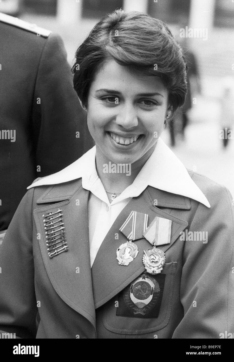 Olympic figure skating champion Irina Rodnina on having received the ...