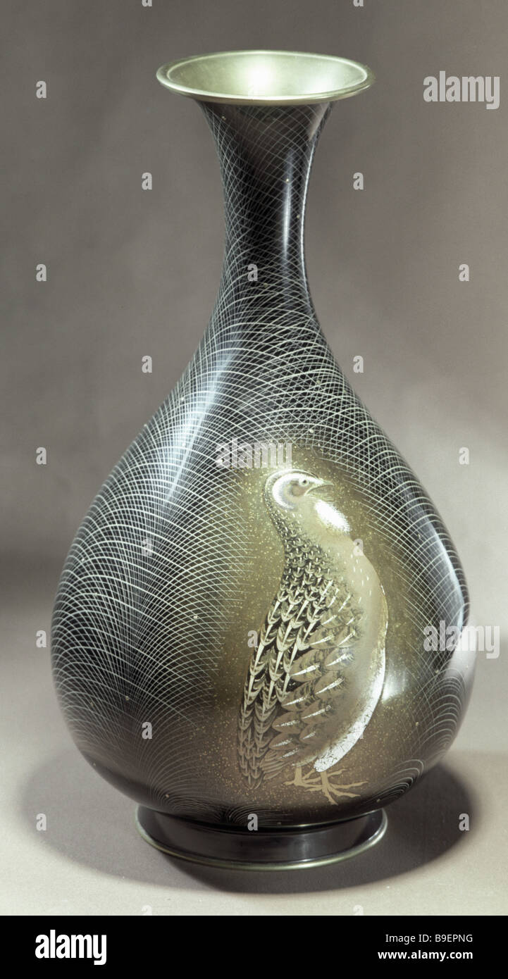 Partridge Vase made by Genroku Matsuda The State Museum of Arts of ...