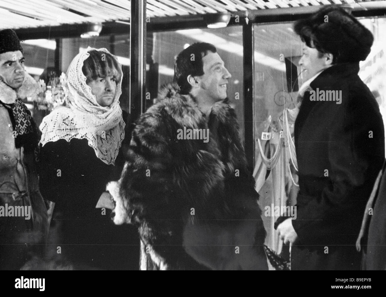 Radner Muratov left Georgy Vitsin second from left and Savely Kramarov ...