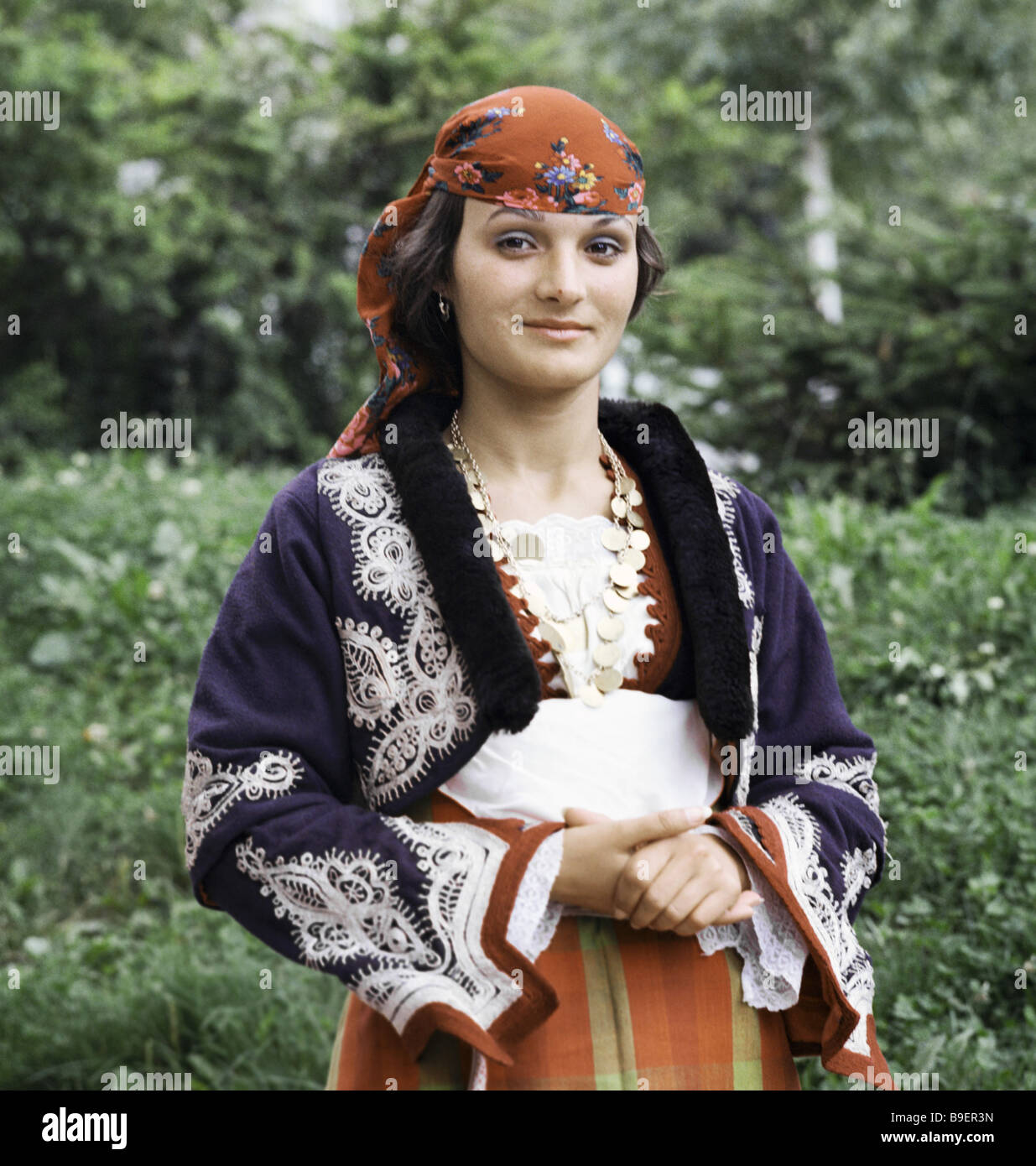 Rodopy folk ensemble soloist Stock Photo - Alamy