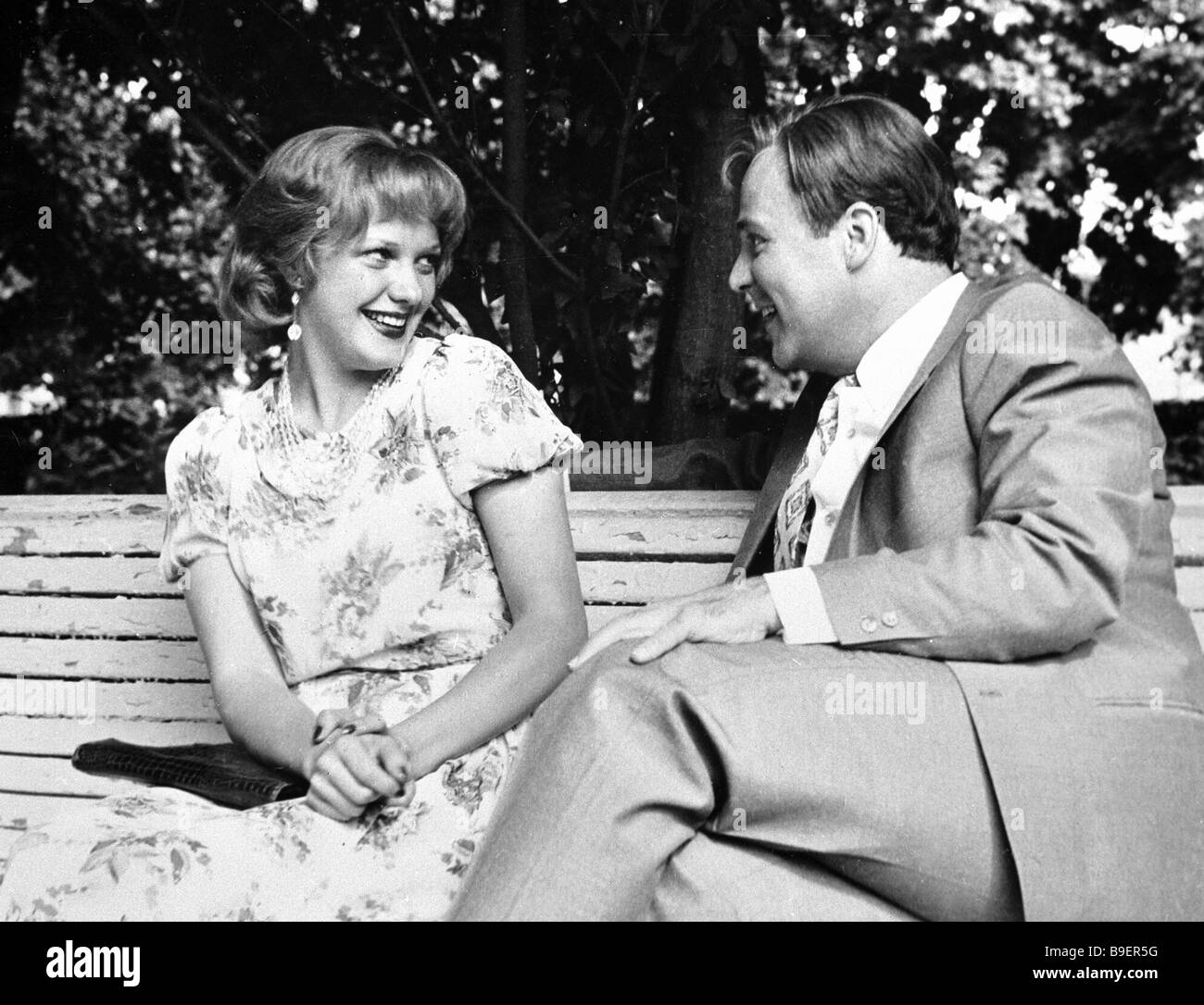 Alexander Kalyagin right as Minchenko and Yelena Proklova left as Klava ...