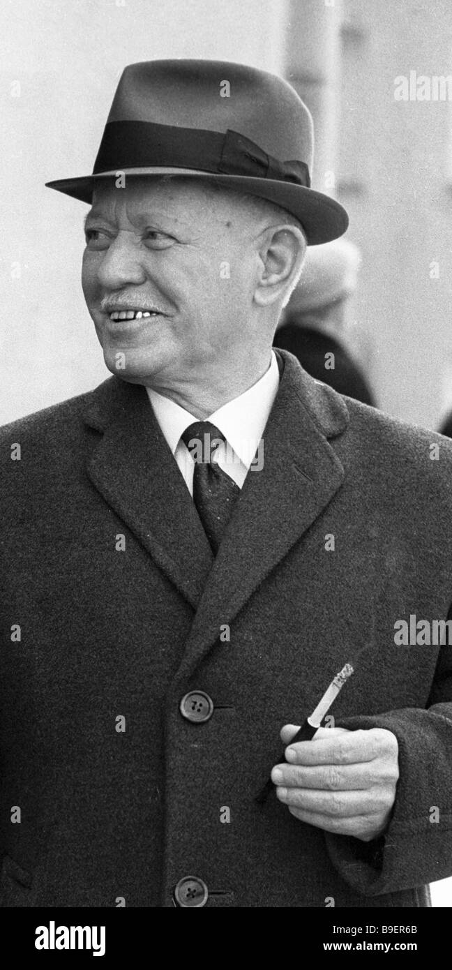 Writer Mikhail Sholokhov Stock Photo - Alamy