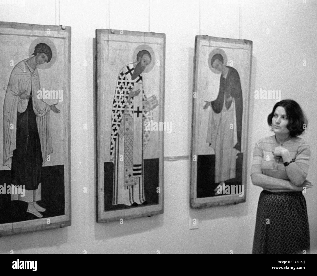 Andrei Rublev Old Russian Arts Museum Stock Photo - Alamy