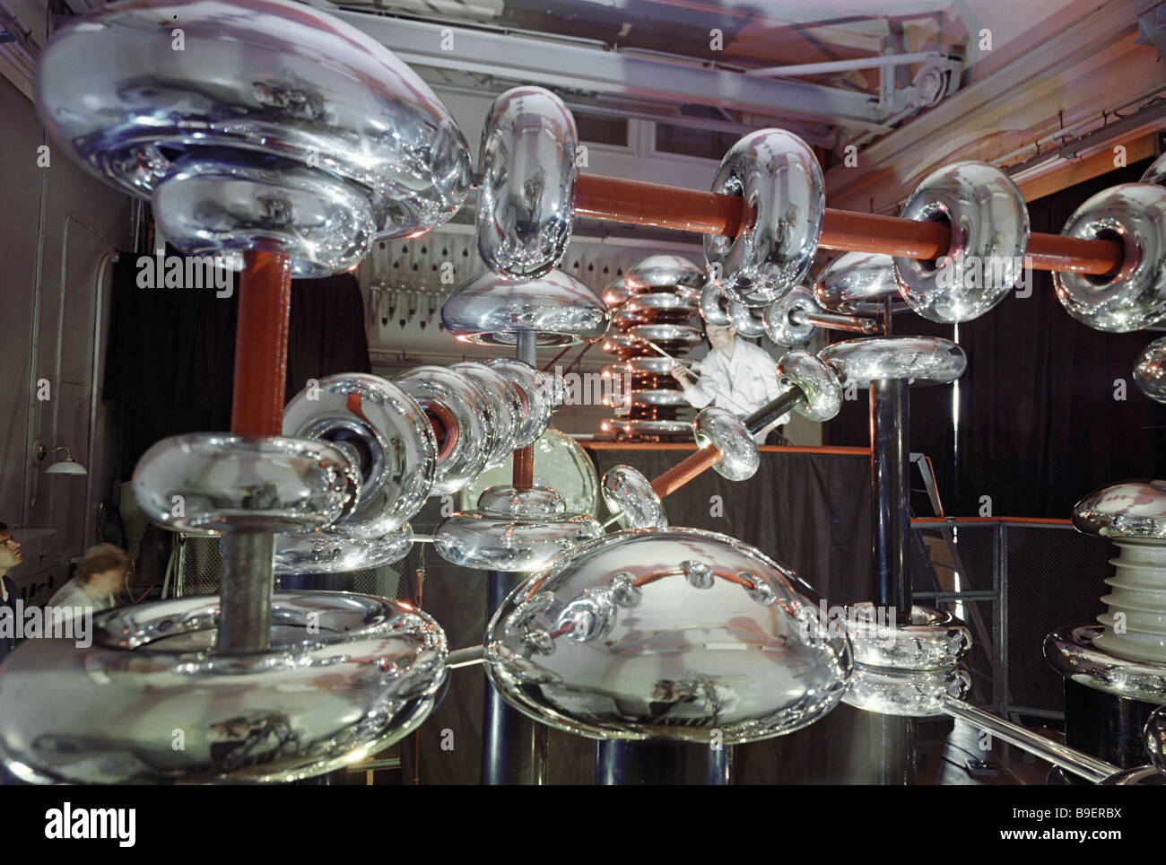 A high voltage part of an electronic microscope Stock Photo - Alamy