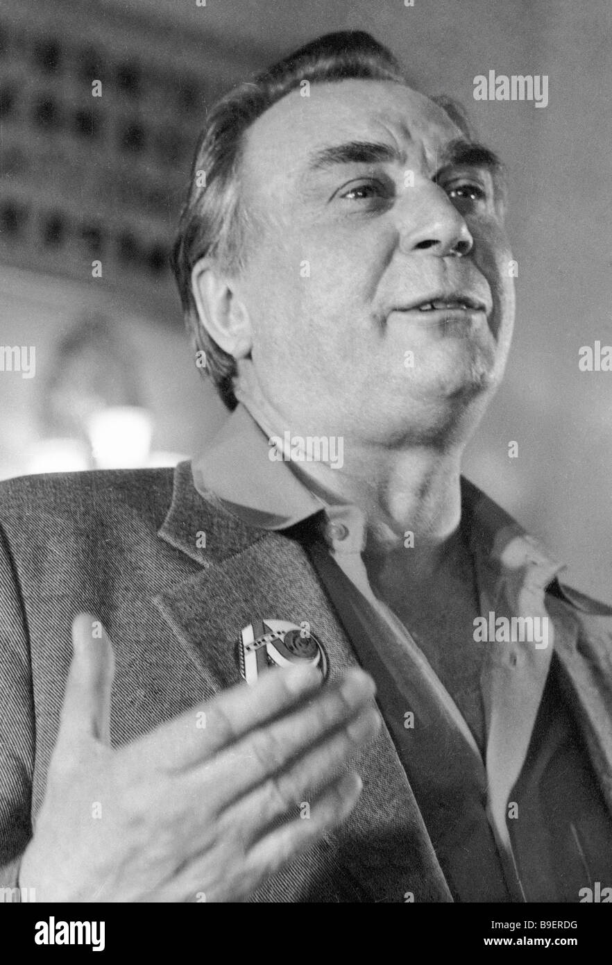 People s Artist of the U S S R Yevgeny Matveev Stock Photo - Alamy
