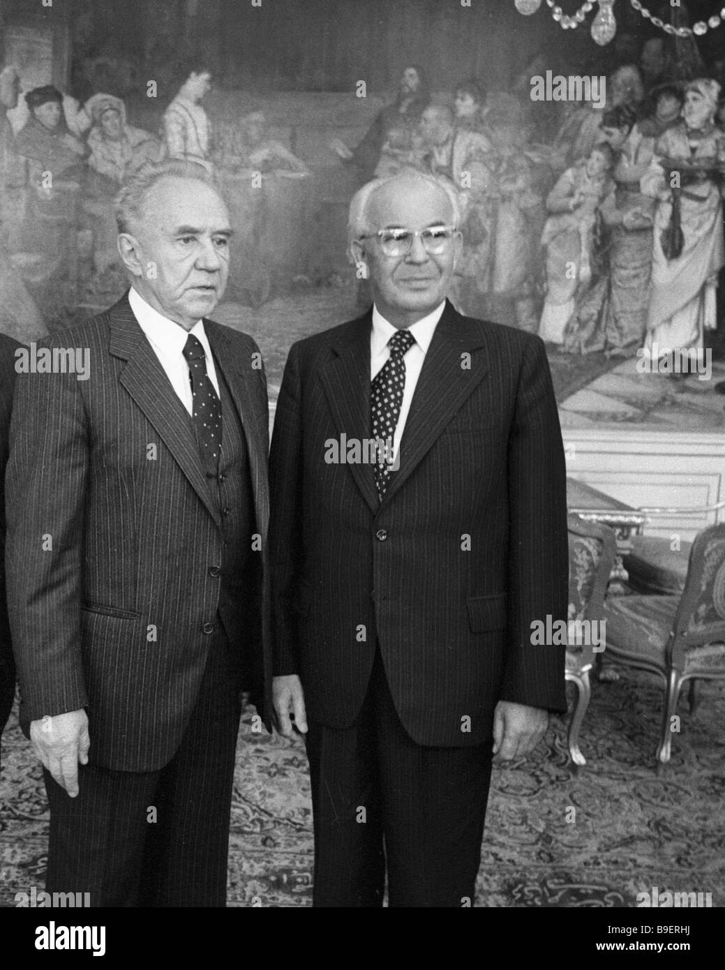 Alexei Kosygin USSR Council of Ministers Chairman left on visit to ...