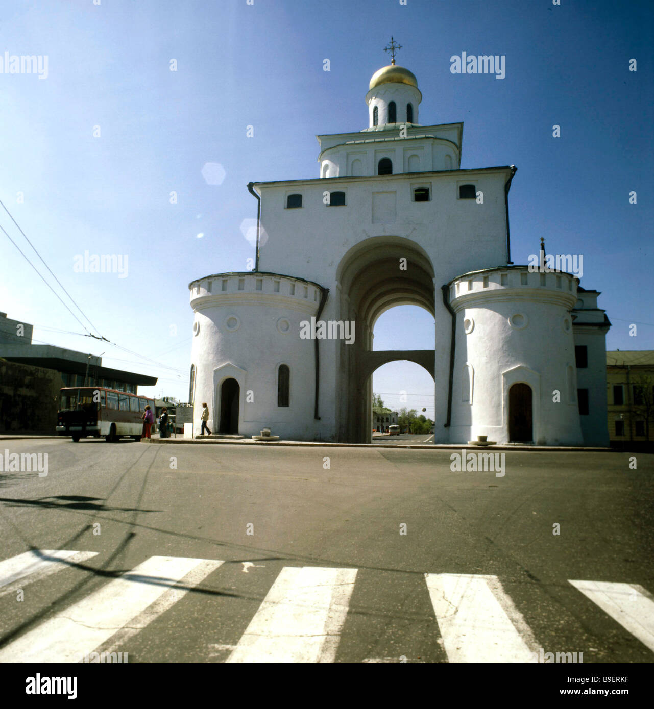The Golden Gate in Vladimir the main town entrance It was built in 1164 ...