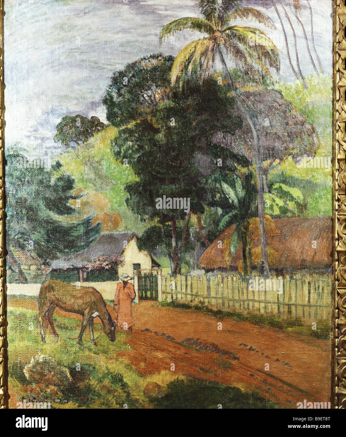 Reproduction of Paul Gauguin s painting The Landscape the Alexander ...