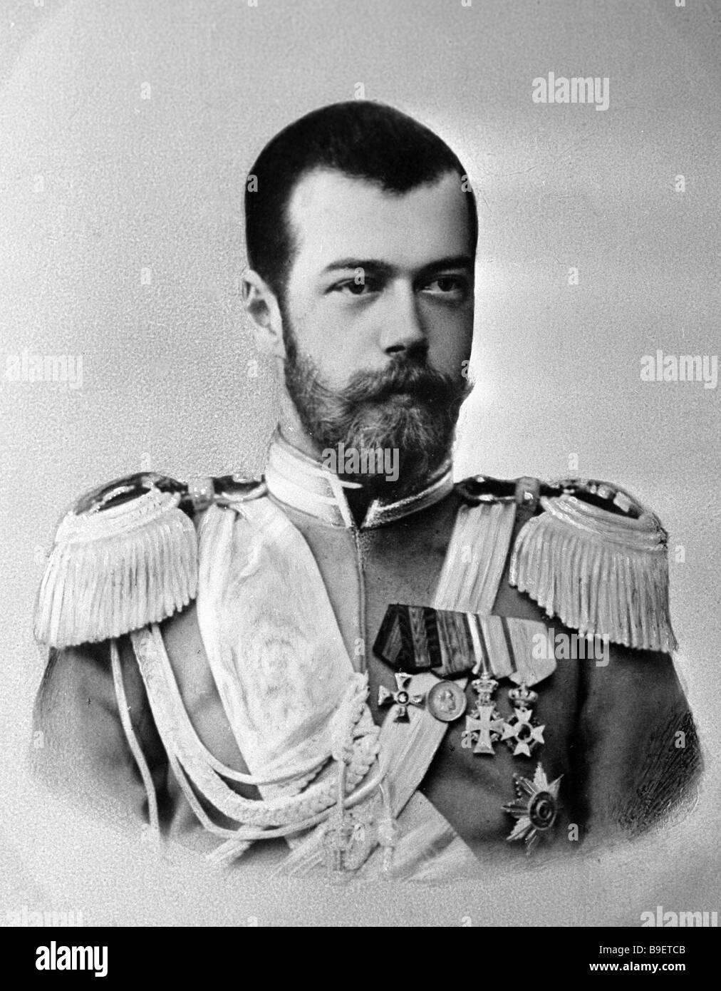Emperor Nicholas II of Russia State History Museum Moscow Stock Photo ...
