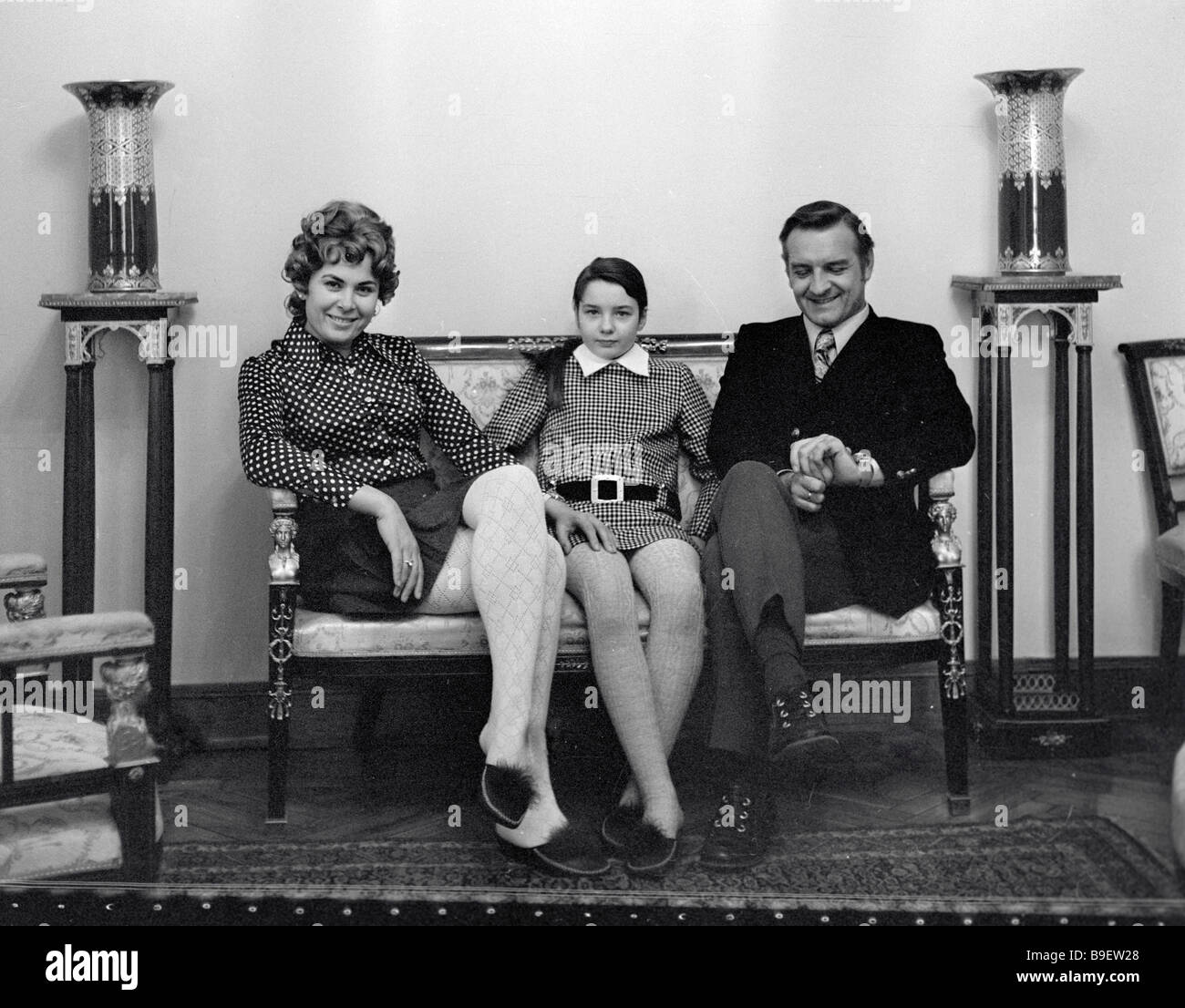 Raissa Bobrineva major operatic singer left with her husband Valeri ...