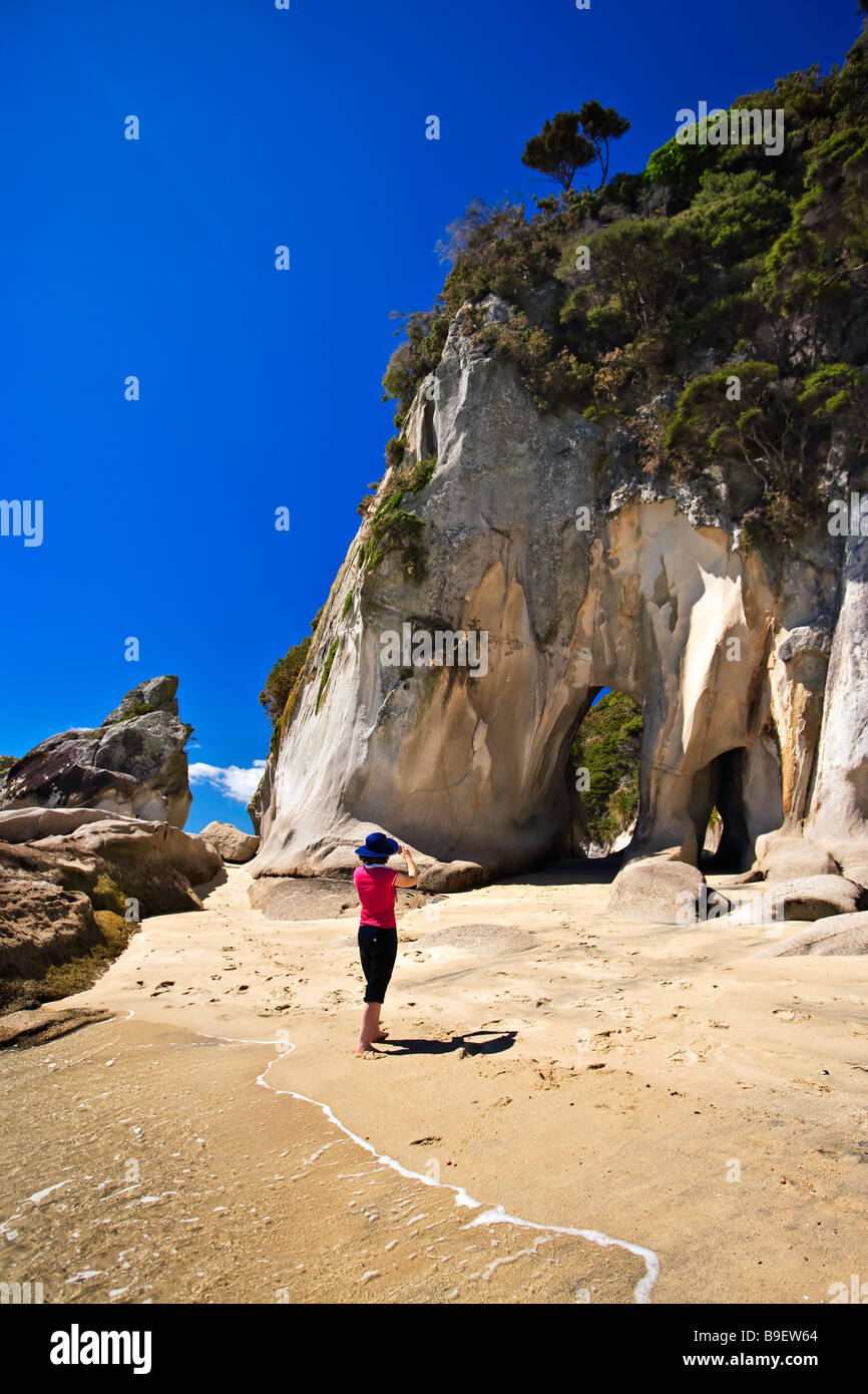 Arch Point Abel Tasman National Park Tasman District South Island New ...