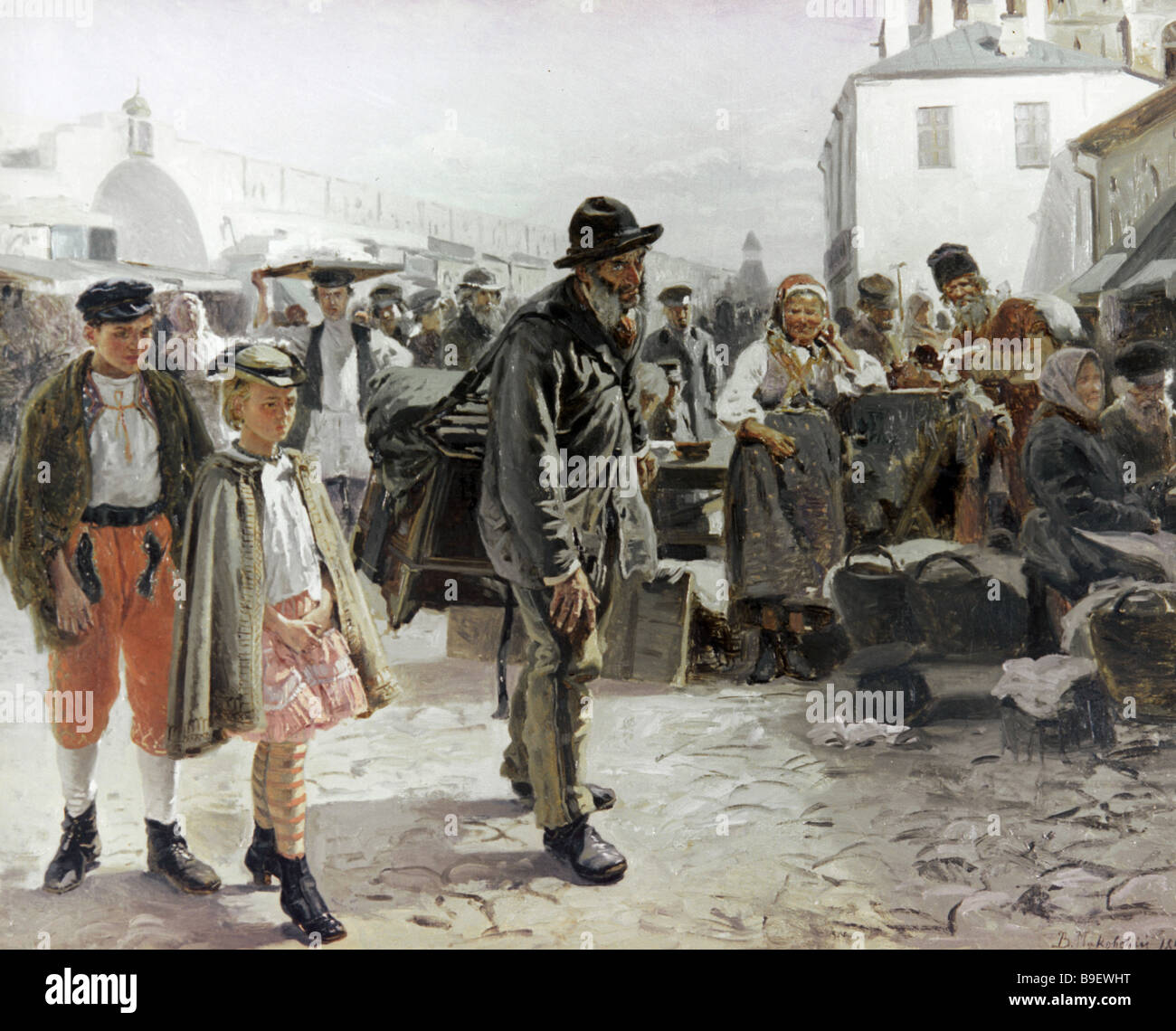 Reproduction of The Organ Grinder 1863 painted by Vassily Perov from ...