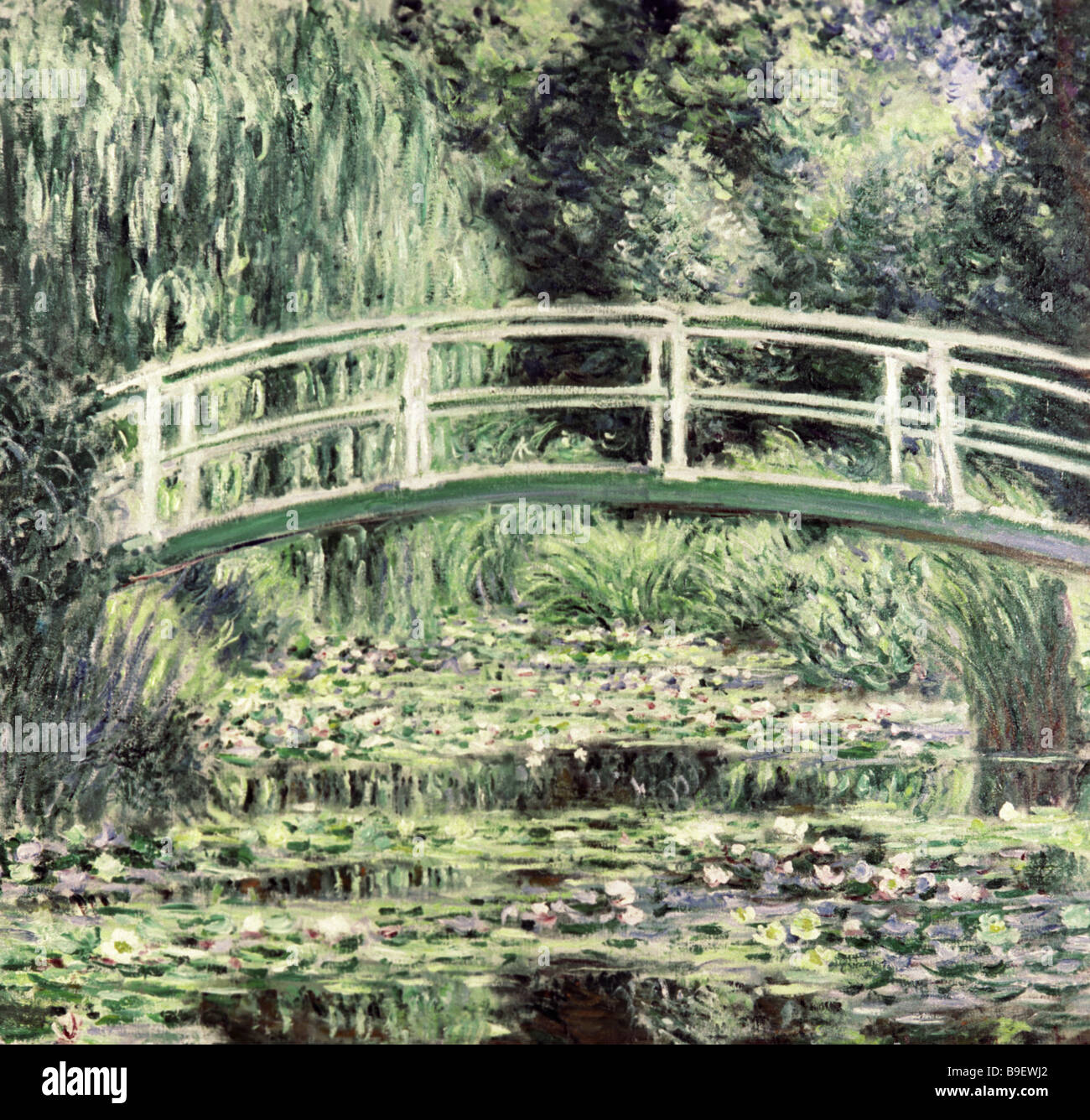 Reproduction of Claude Monet s painting White Water lilies 1899 from ...