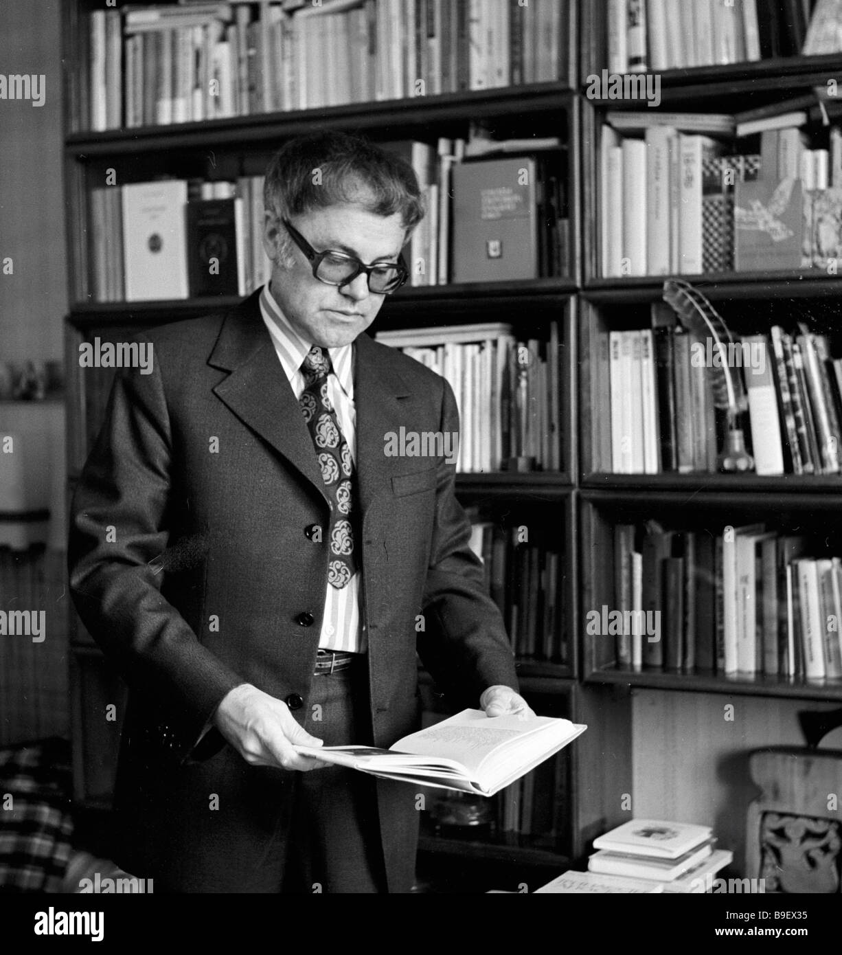 Writer Vladimir Ognev Stock Photo - Alamy