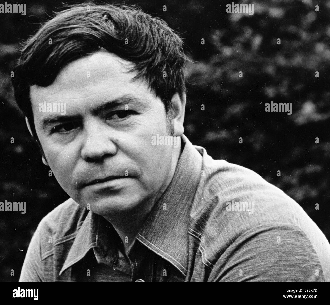 Valentine Rasputin popular Soviet writer Stock Photo - Alamy