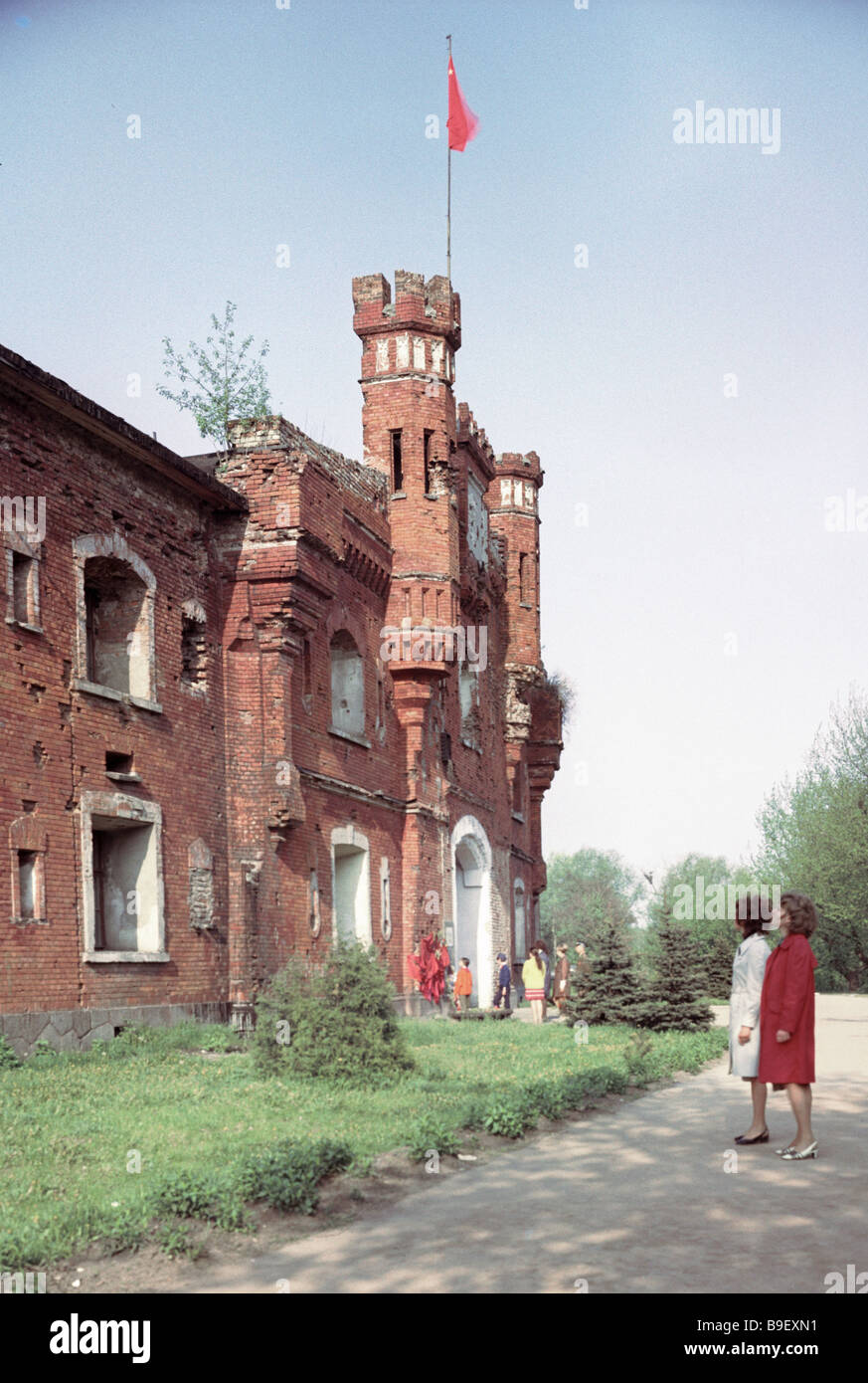 Kholm Gates of Brest Fortress Stock Photo - Alamy