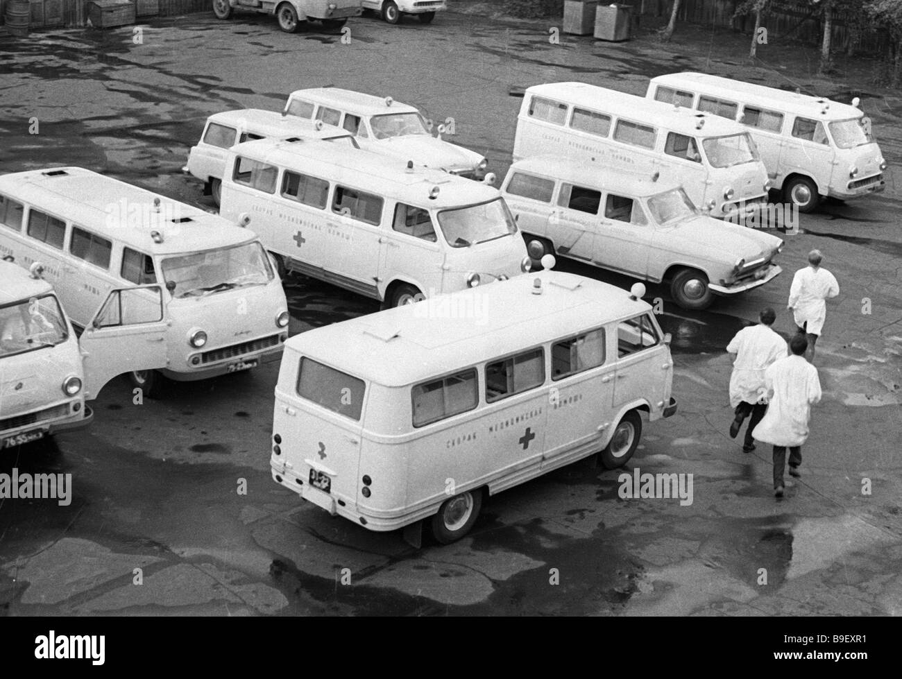 First aid service Moscow Stock Photo - Alamy