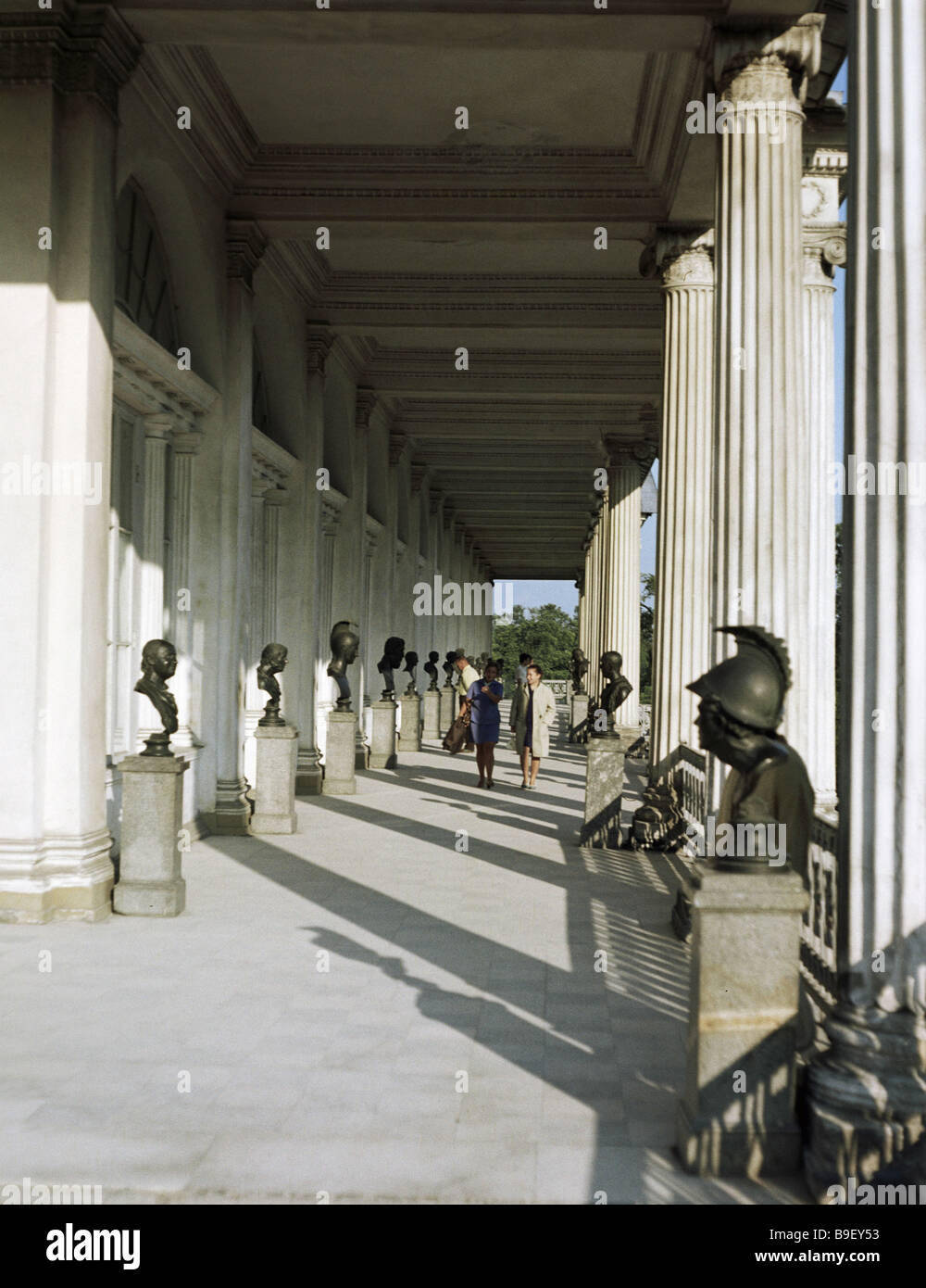 The Kameronov gallery in Pushkin built in 1783 1786 by architect ...
