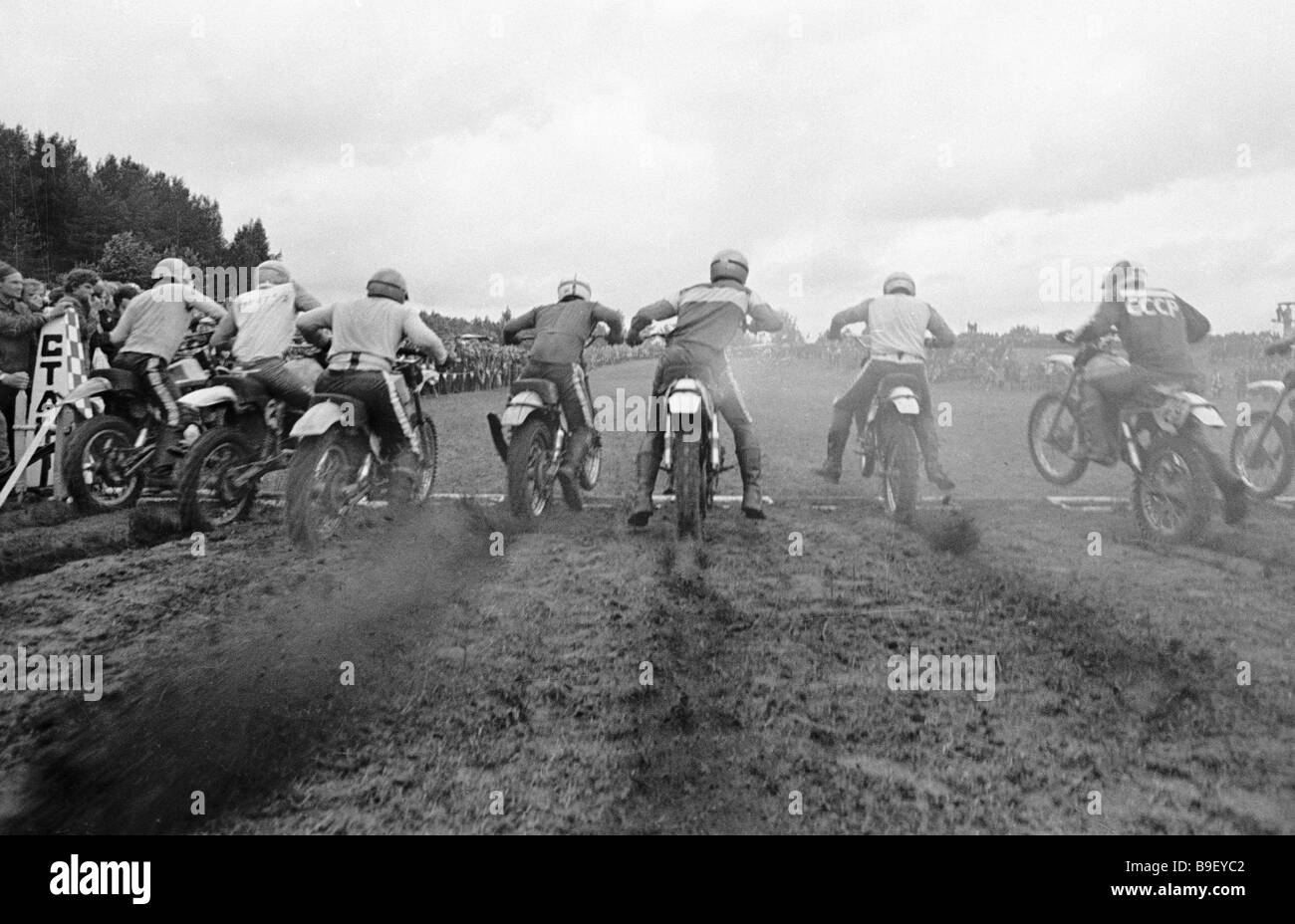 Start World Motocross Championship Stock Photo - Alamy