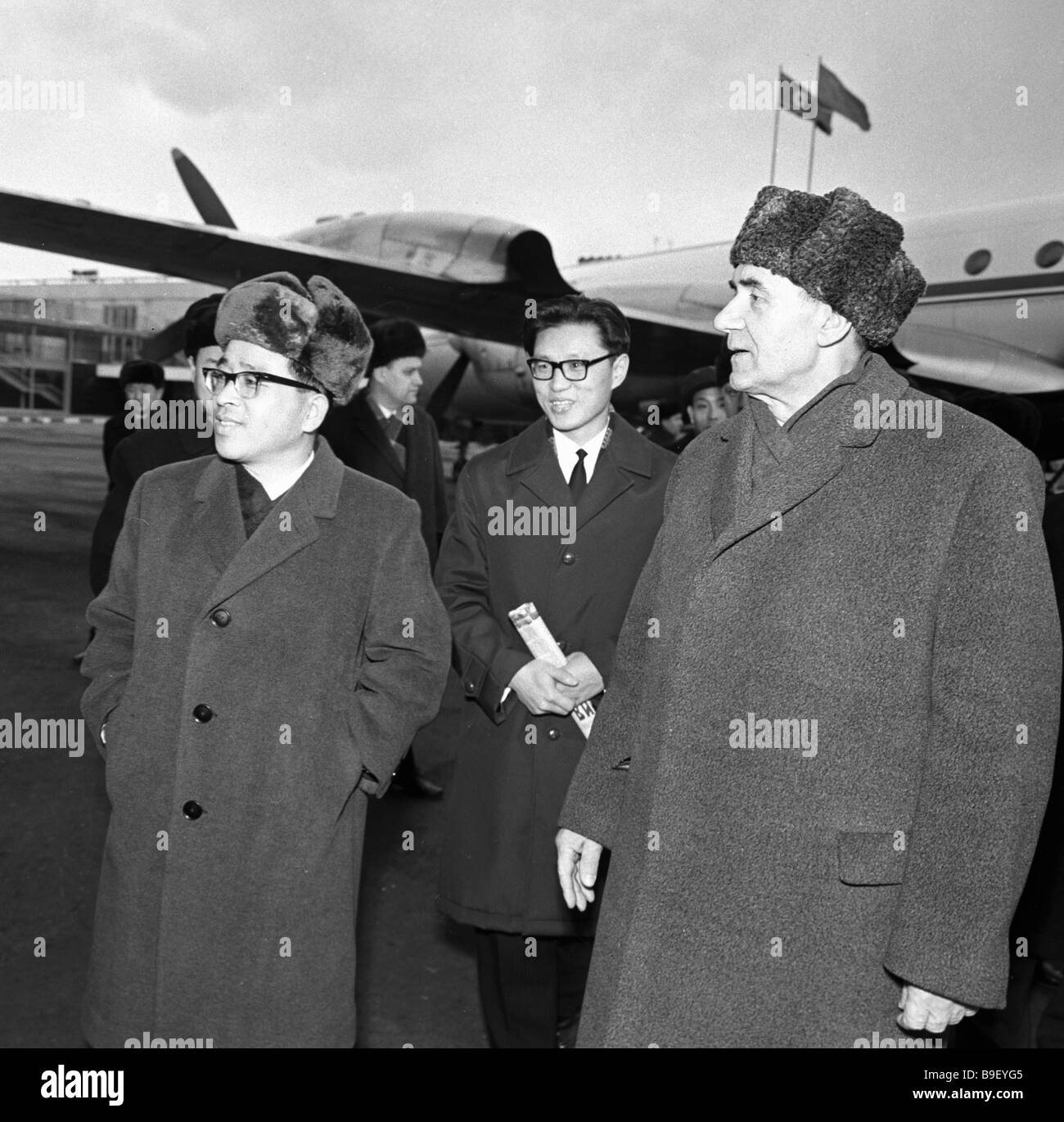 U S S R Foreign Minister Andrei Gromyko right and North Korean Foreign ...