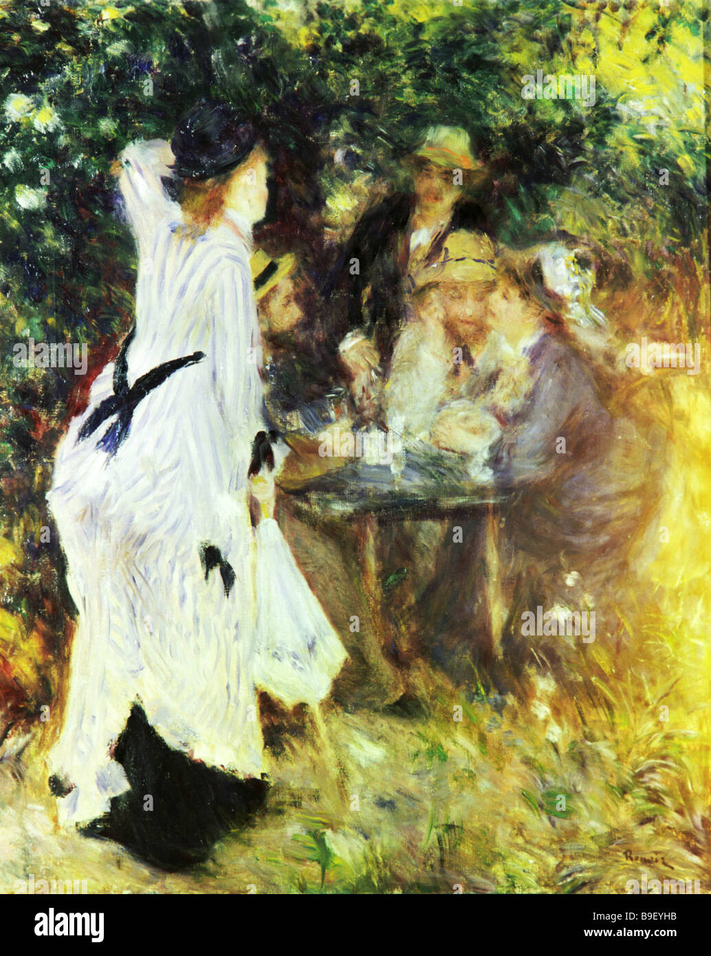 In The Garden by Pierre Auguste Renoir reproduction Collection of the ...