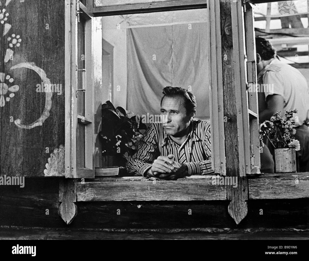 Vasily Shukshin starring in the film Pechki Lavochki Stock Photo - Alamy