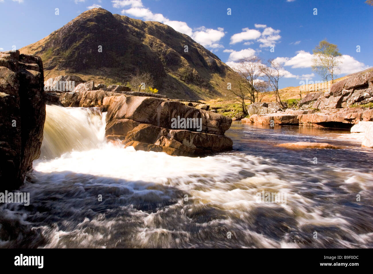 Waterfall in Scotland Stock Photo - Alamy