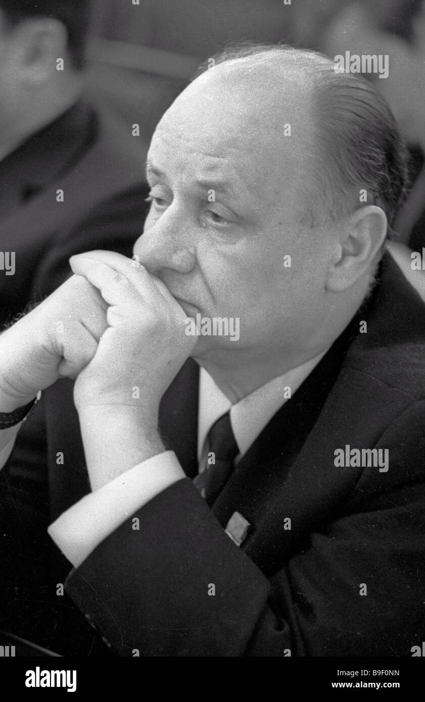 Playwright Viktor Rozov Stock Photo - Alamy