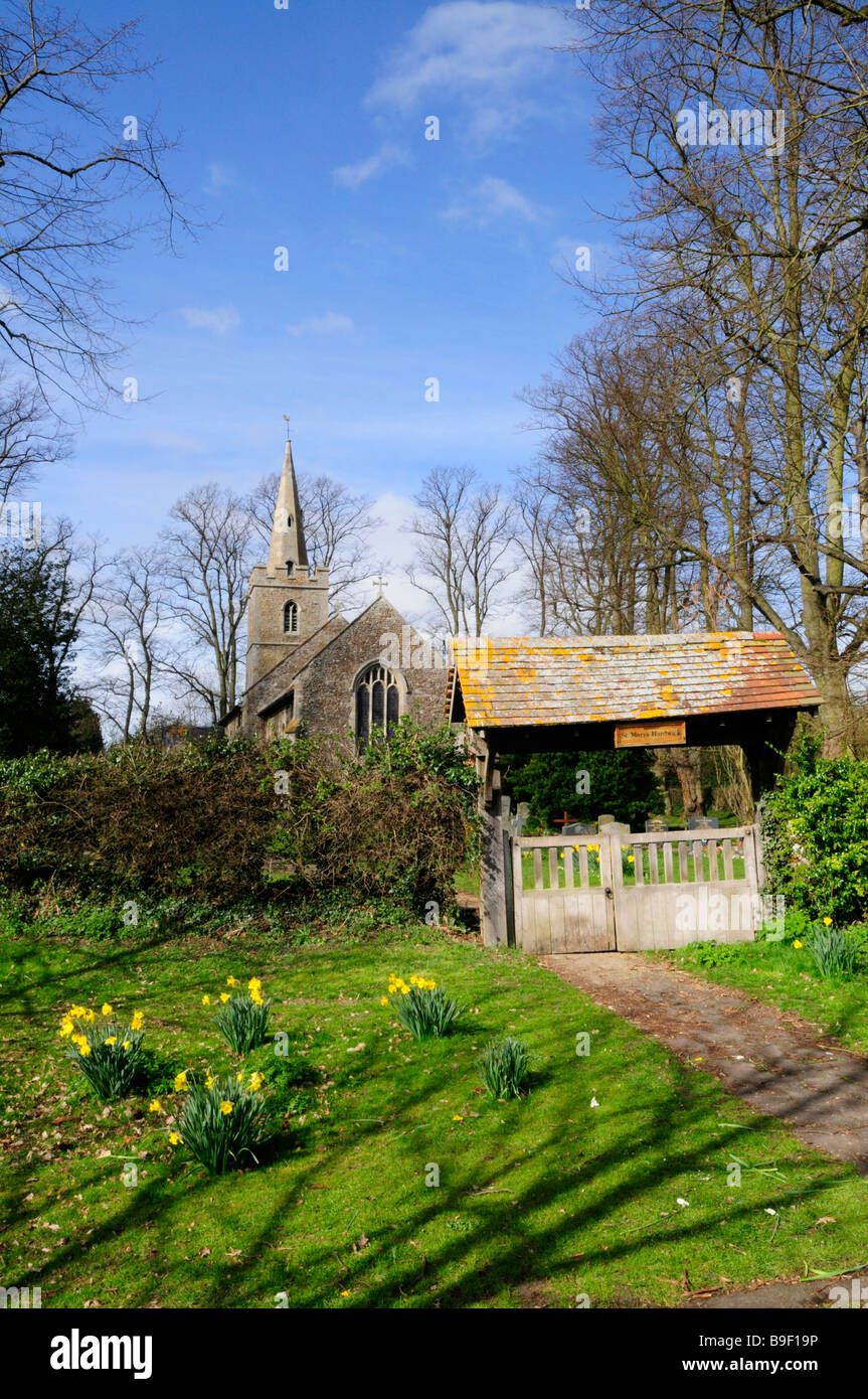 St Marys Church Hardwick Cambridgeshire England UK Stock Photo - Alamy