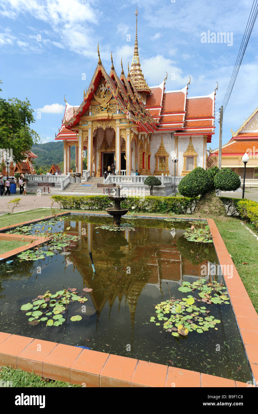 Wat Chalong Budhist Temple Phuket Thailand Stock Photo - Alamy