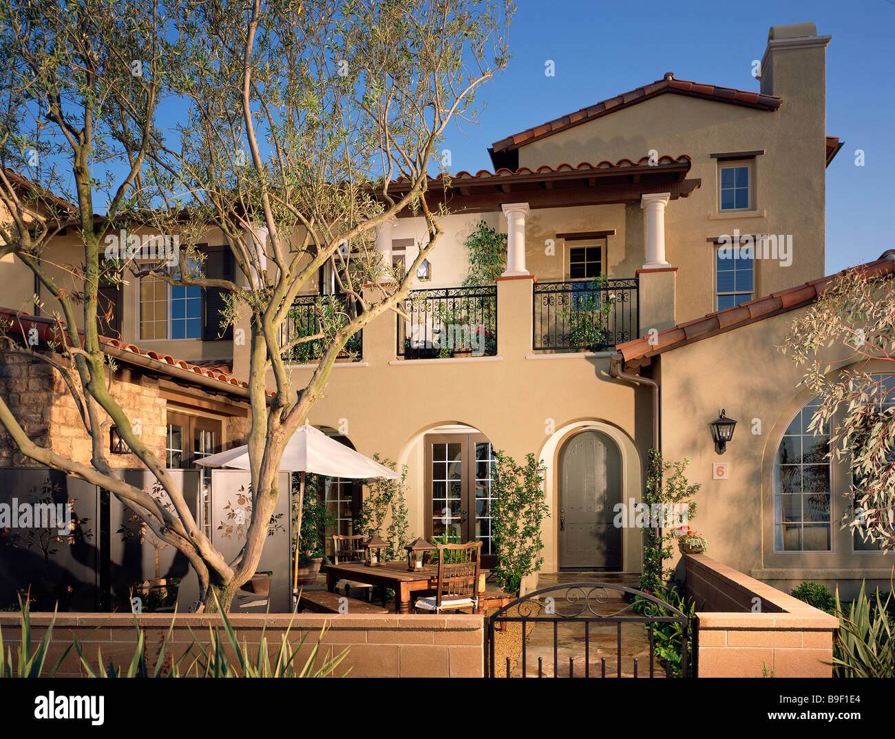 Tuscan Style Front Elevations Spanish Royal Villa Design Exterior
