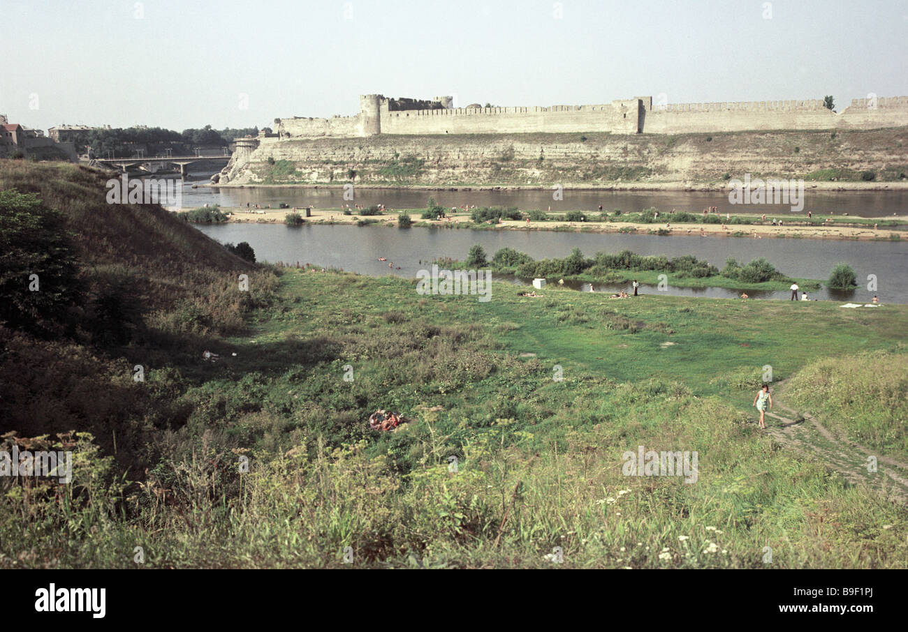 Ivangorod Fortress 1492 1507 Stock Photo - Alamy