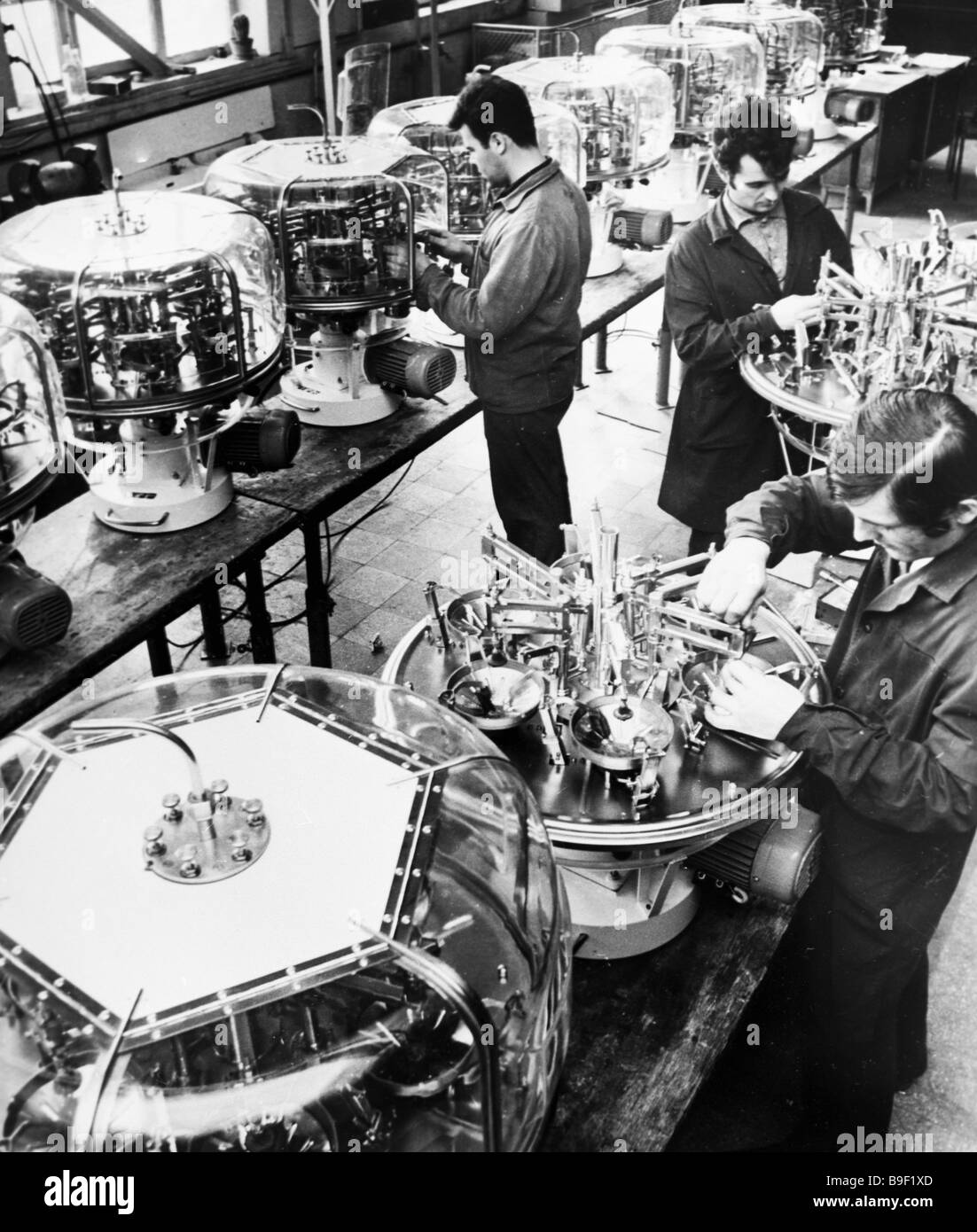 Instrument production factory Stock Photo - Alamy