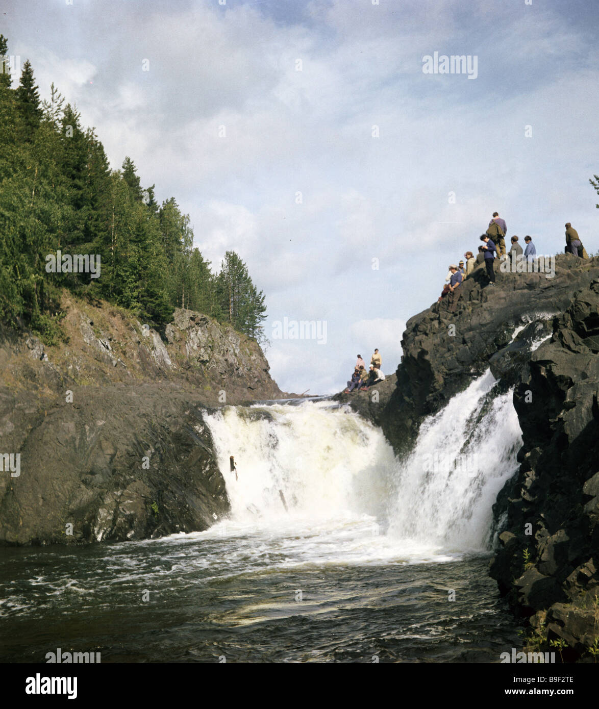 Kivach Waterfall High Resolution Stock Photography and Images - Alamy