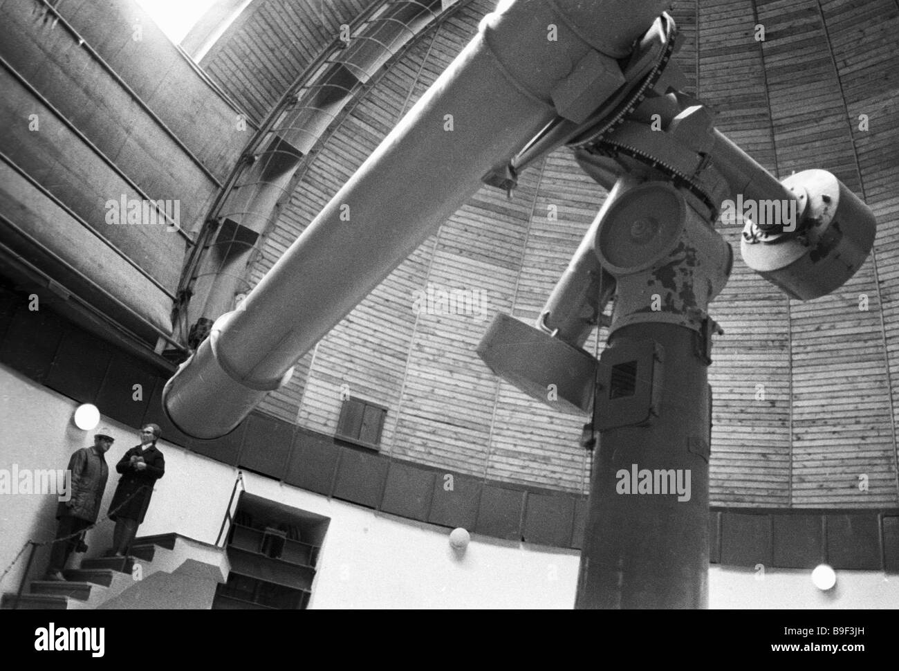 Refracting telescope Pulkovo Observatory Stock Photo - Alamy