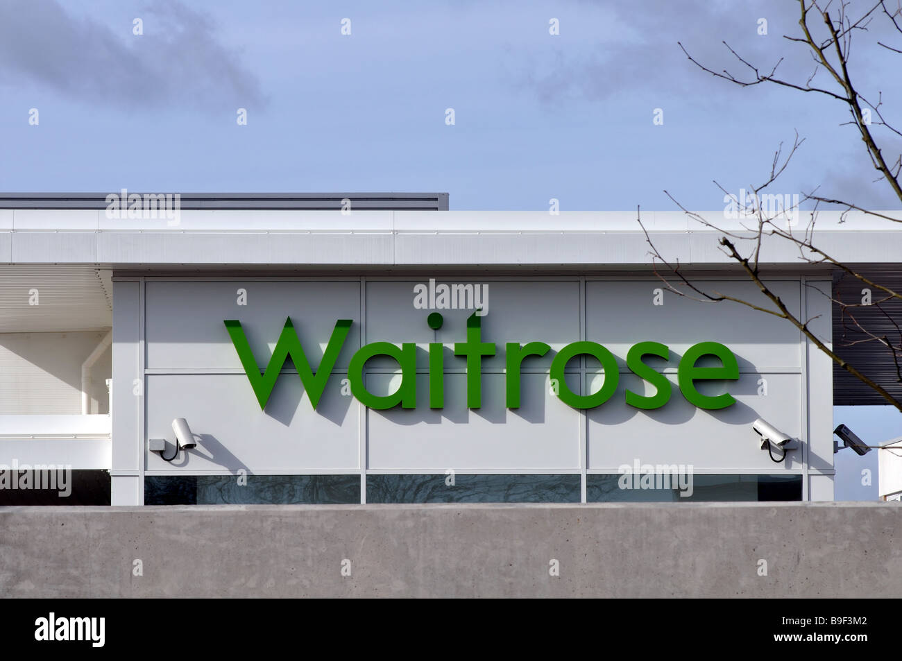 Waitrose sign store supermarket hi-res stock photography and images - Alamy