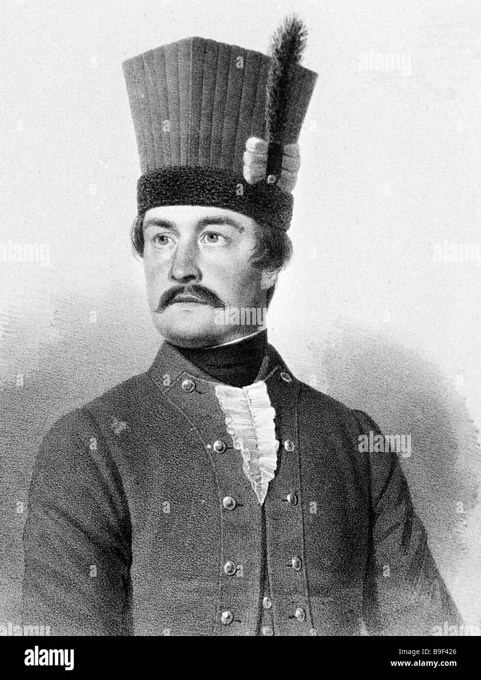 A chasseur s hat of the Semyonovsky Regiment of the Royal Guards ...