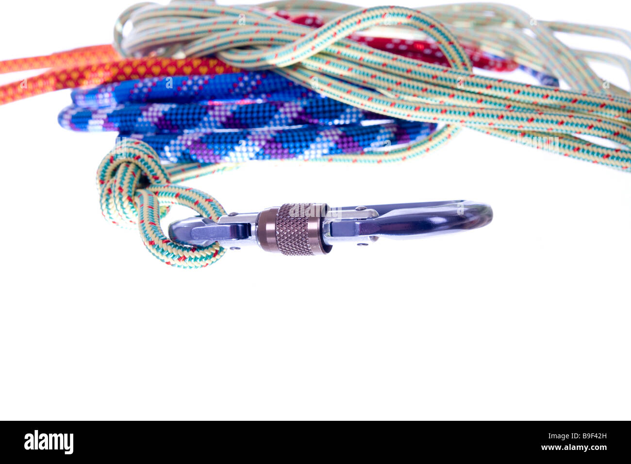 Ropes climbing equipment cut out hi-res stock photography and images ...