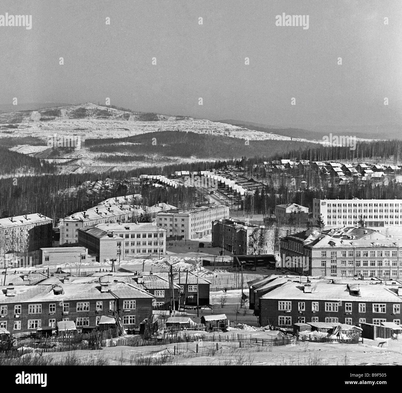 An Ural city of Kachkanar Stock Photo - Alamy