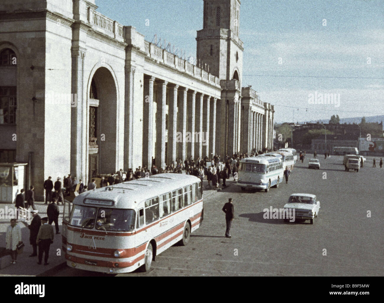 Railway terminal in Tbilisi Stock Photo - Alamy