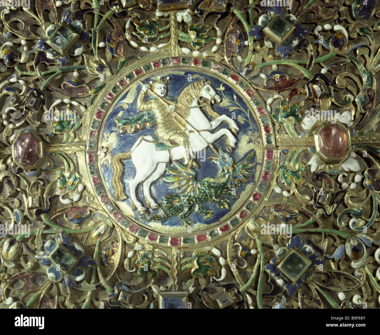 Decoration of saidak a kit of cavalryman s weaponry from the Armory ...