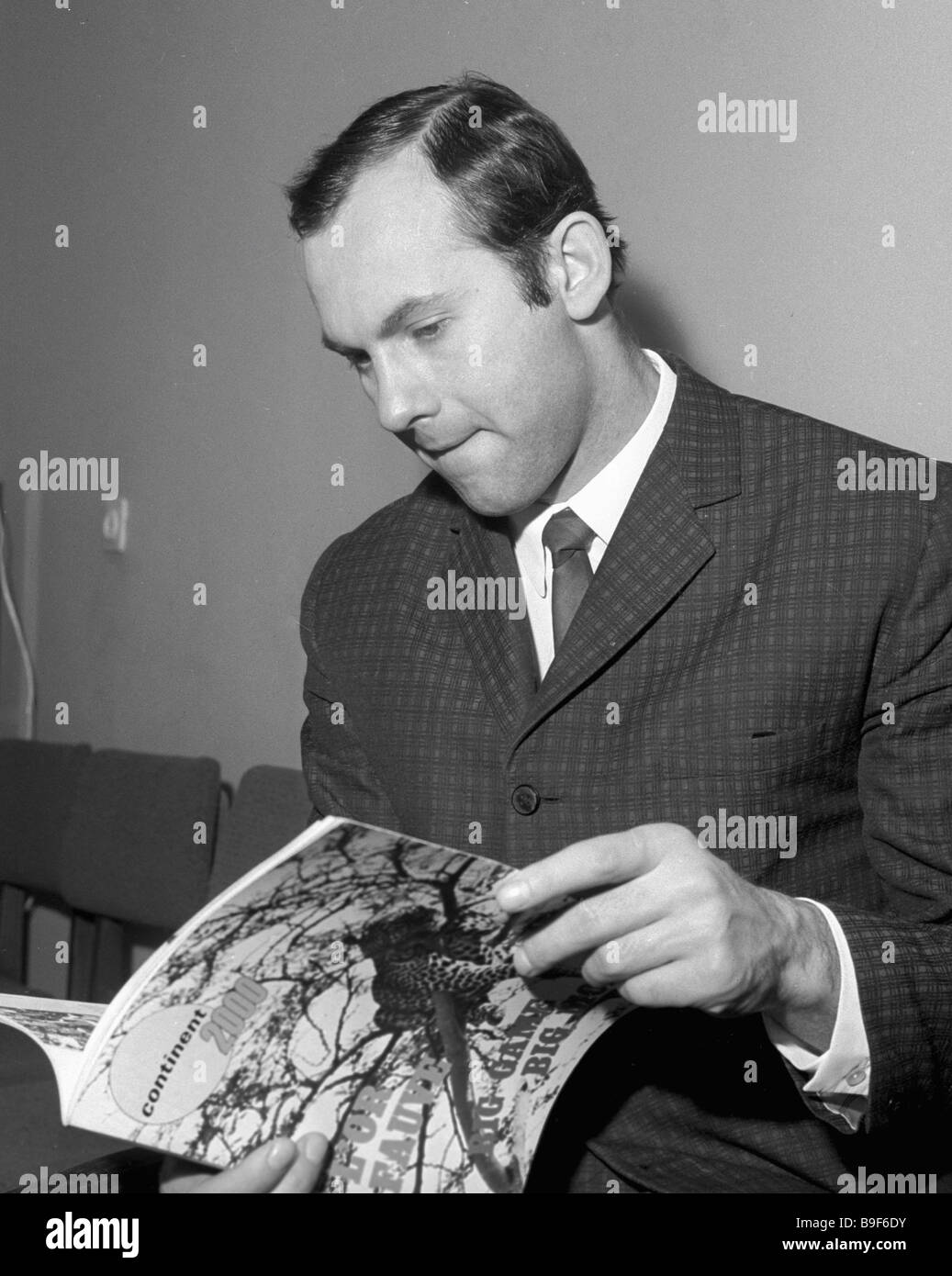 World and Olympic high jumping champion Valery Brumel Stock Photo - Alamy